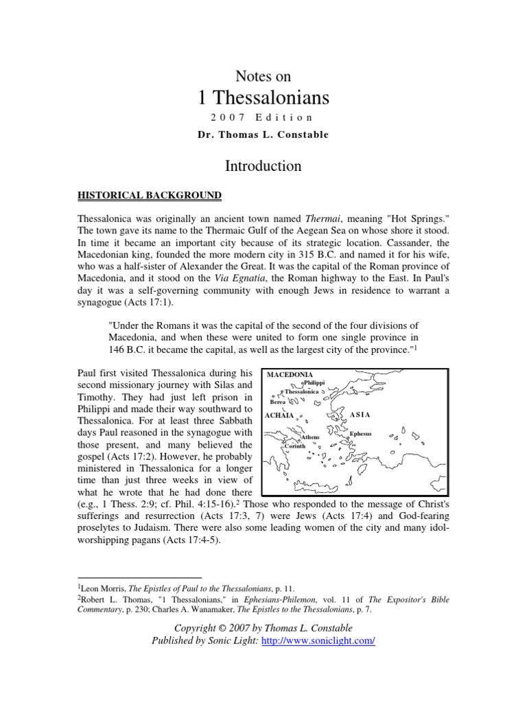1 Thessalonians | PDF