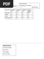Vitamin C Test, and Other Acids Colour Change, With DCPIP. | PDF