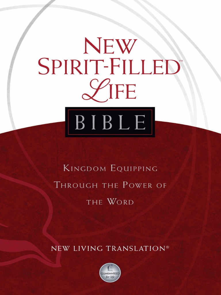 New Spirit Filled Life Bible, NLT | PDF | Epistle To The Philippians ...