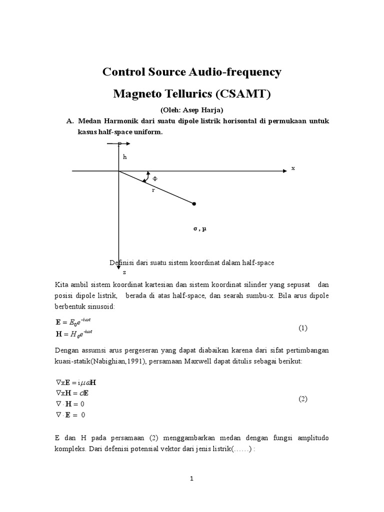 CSAMT Teori 01 | PDF