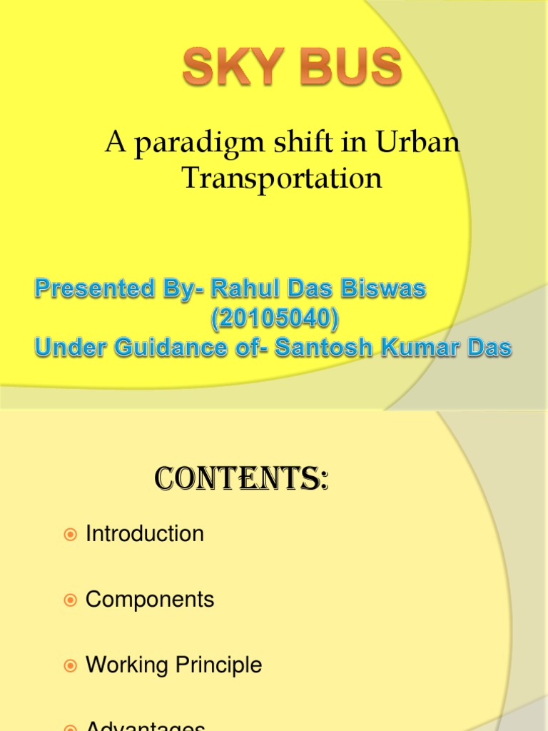 Sky Bus | PDF | Rail Transport | Bus