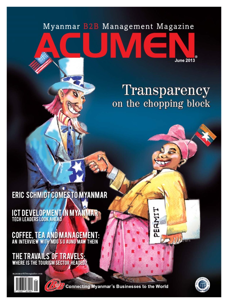 Acumen Magazine June 2013 | PDF | Myanmar | Corruption
