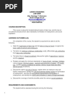 Four-Fold Test of Employment Relations | PDF | Employment | Labour Law