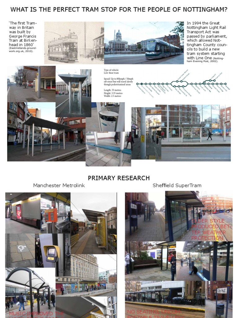 Ideal Tram Stop Design for Nottingham | PDF | Art