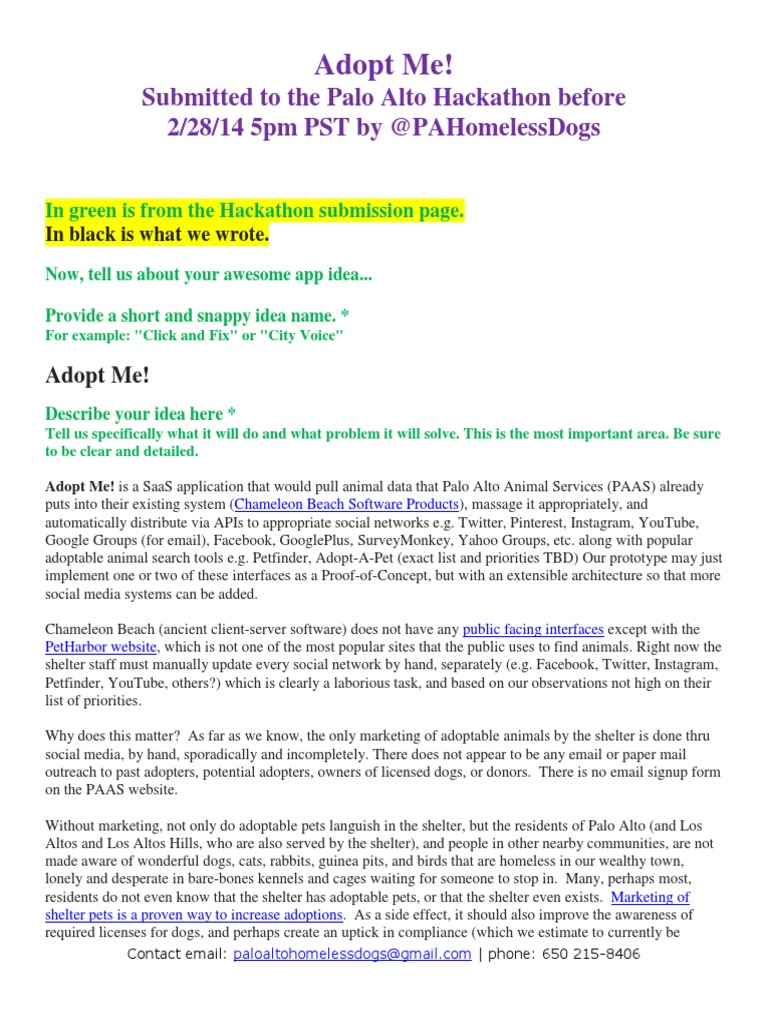 Adopt Me! | Download Free PDF | Cloud Computing | Pet