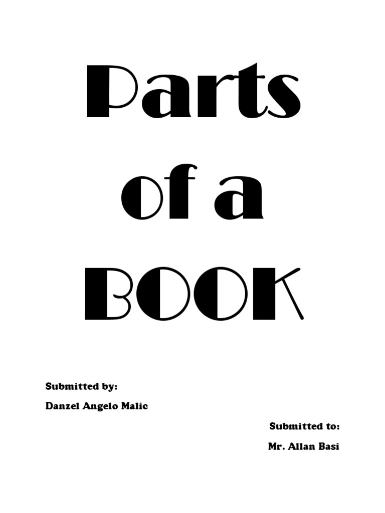 Understanding Book Components | PDF