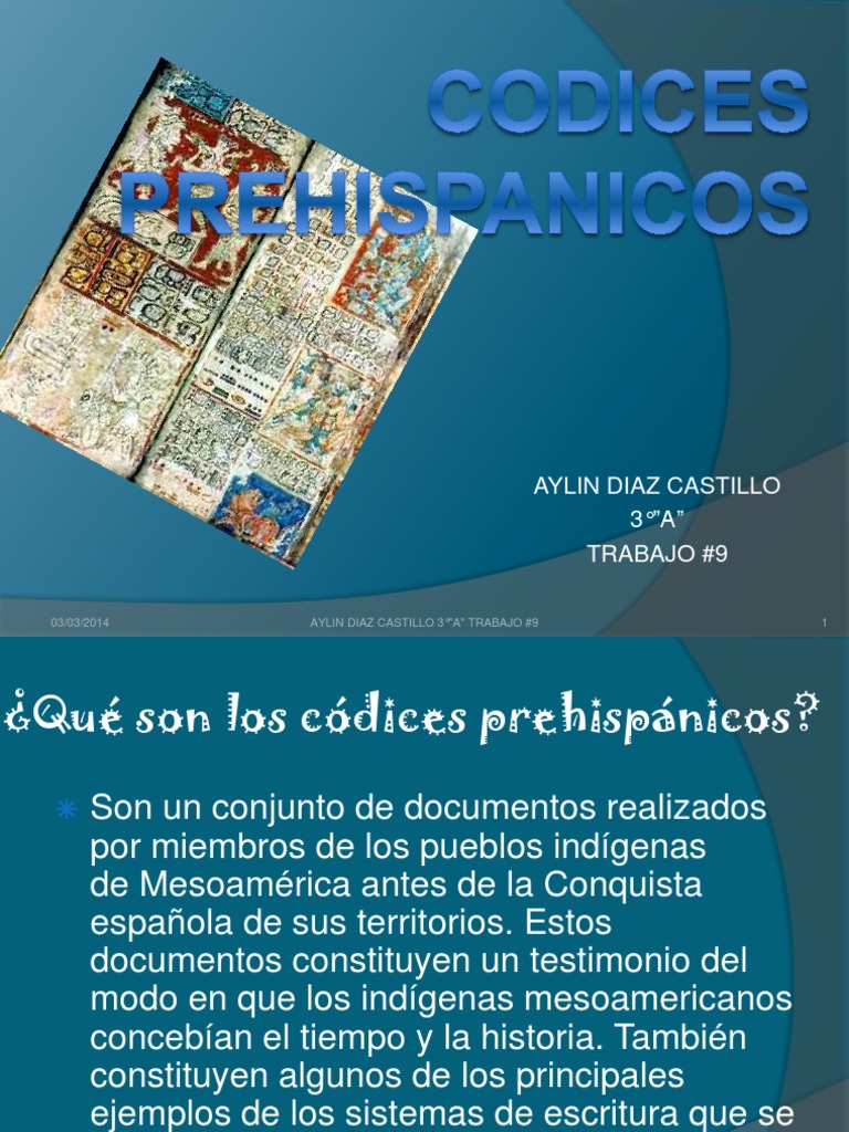 Codices Prehispanicos | PDF | Mesoamérica | Manuscrito