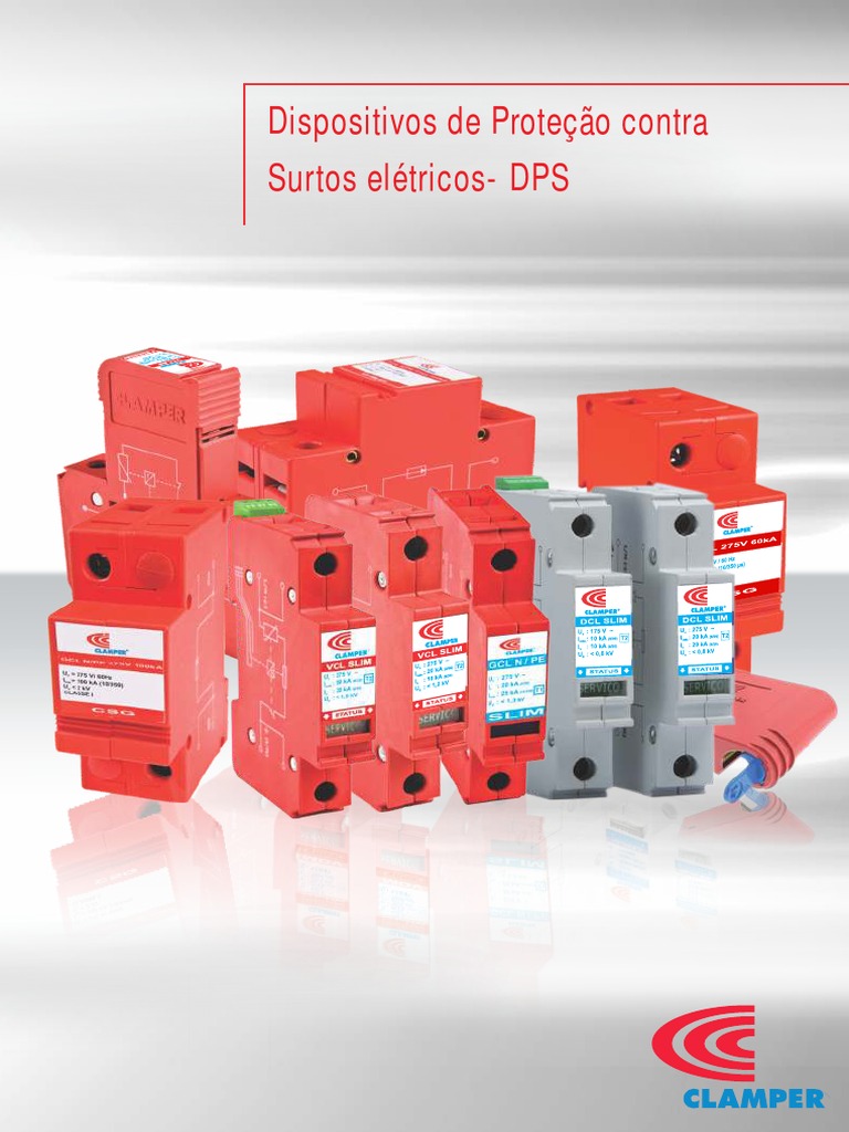 Catalogo Clamper | PDF | Relâmpago | Eletricidade