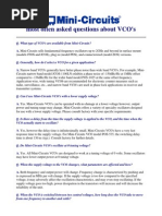 High Frequency VCO Design and Schematics | PDF | Amplifier | Electronic ...