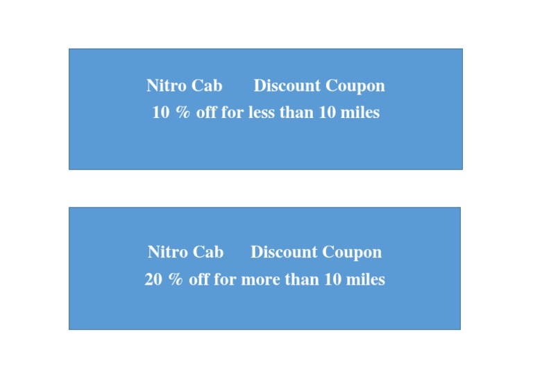 Coupons | PDF
