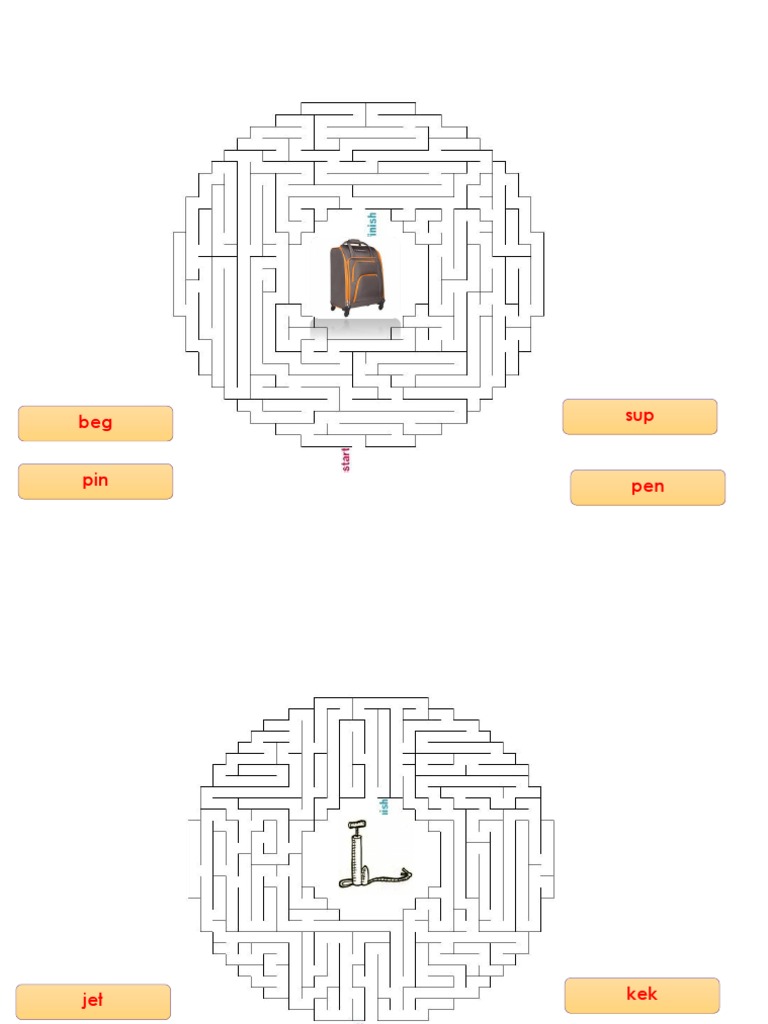 Permainan Maze Bahasa Melayu | PDF