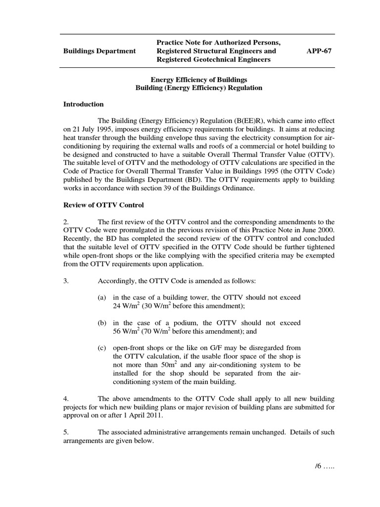 Ottv 1 | PDF | Efficient Energy Use | Window