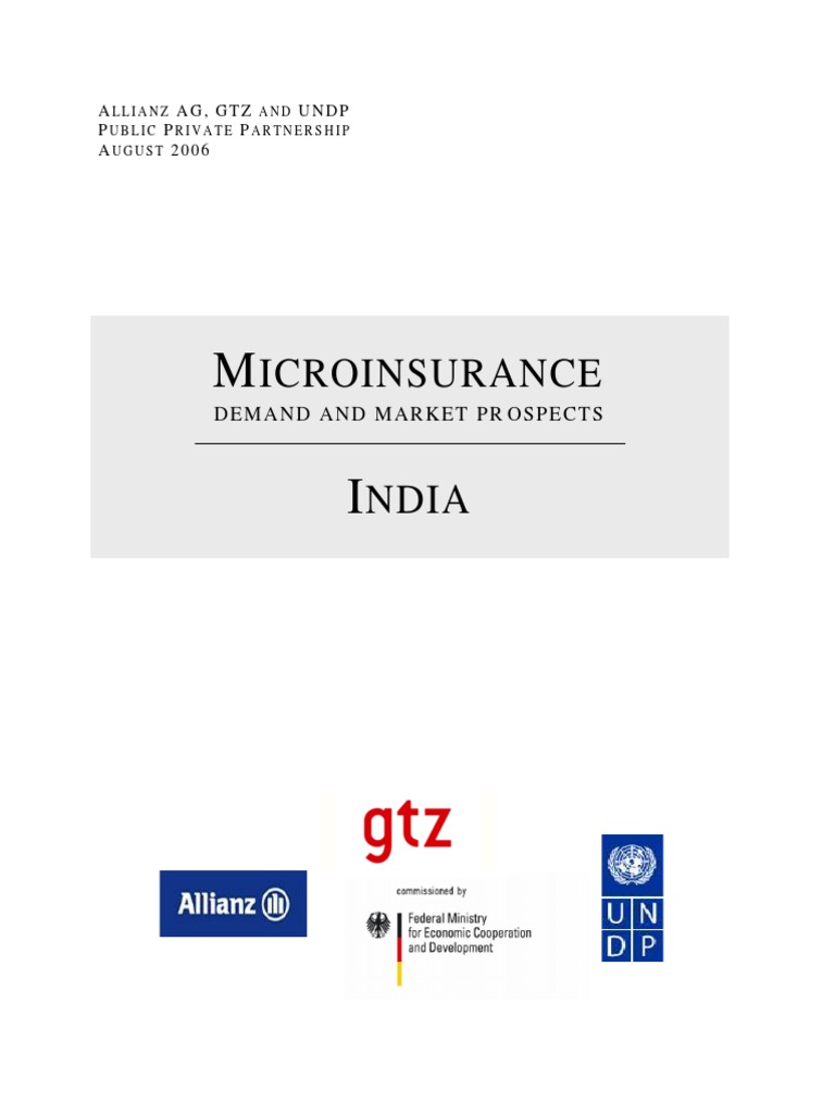 Micro Insurance | PDF | Insurance | Microfinance