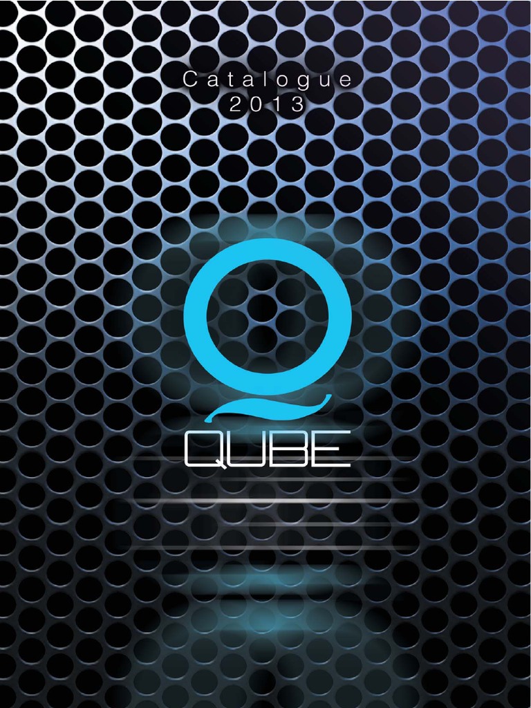 QUBE Catalogue 2013 | PDF | Loudspeaker | Equalization (Audio)