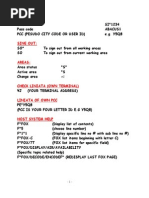 Sabre Cheat Sheet Cali | PDF