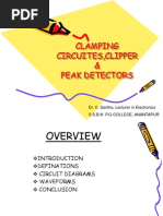Clippers and Clamper Circuits Using Op-Amp | PDF | Teaching Methods ...