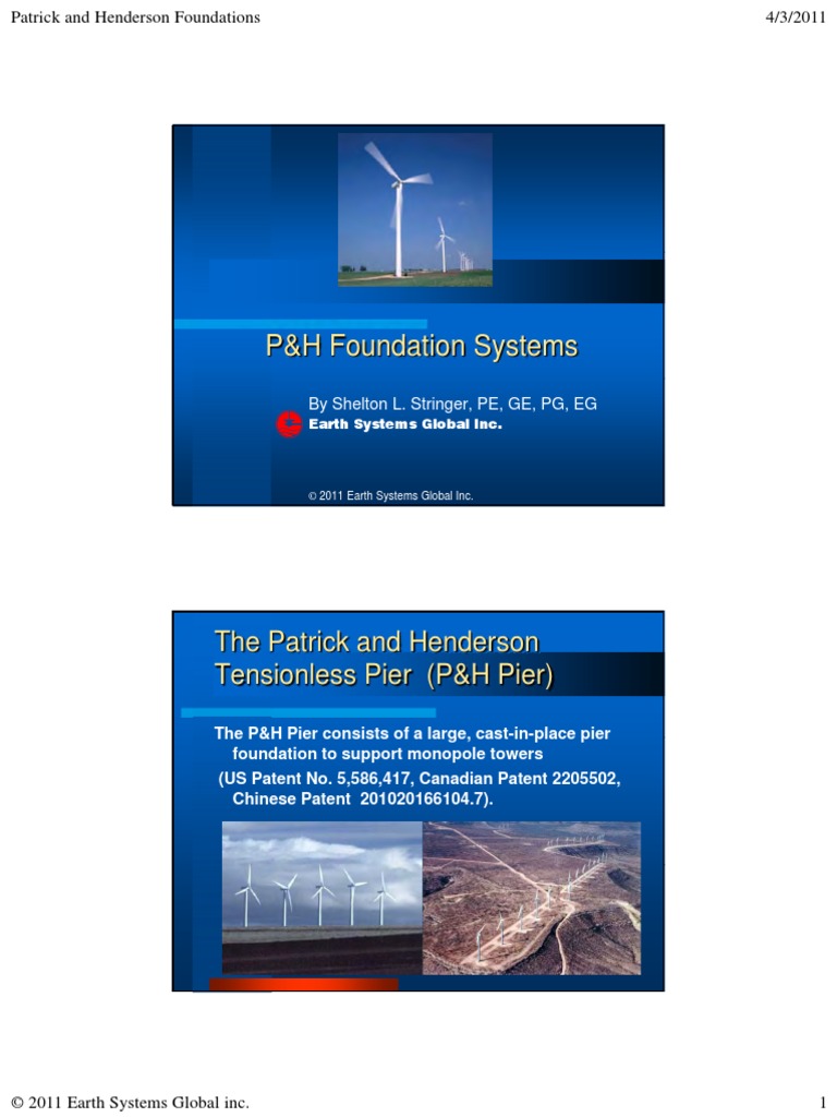 P&H Foundation Systems 2011 | PDF | Geotechnical Engineering ...