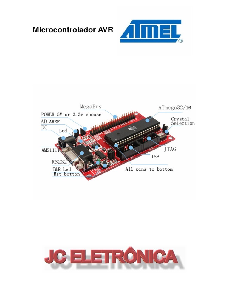 Microcontrolador AVR | PDF | Microcontrolador | Memória Flash