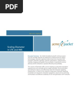 LTE S6a/S6d Interface Guide | PDF | Data Transmission | Network Protocols