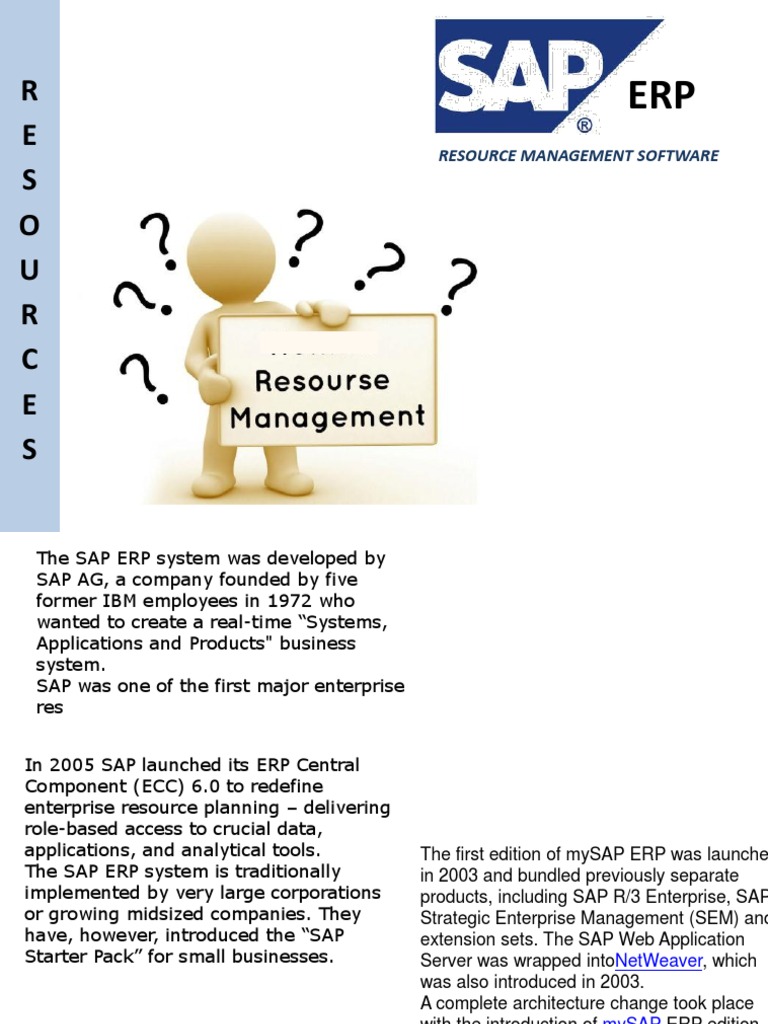 sap erp | Sap Se | Enterprise Resource Planning