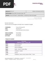 Calendário de Eventos AGDS | PDF | Concorrência | Exercício físico