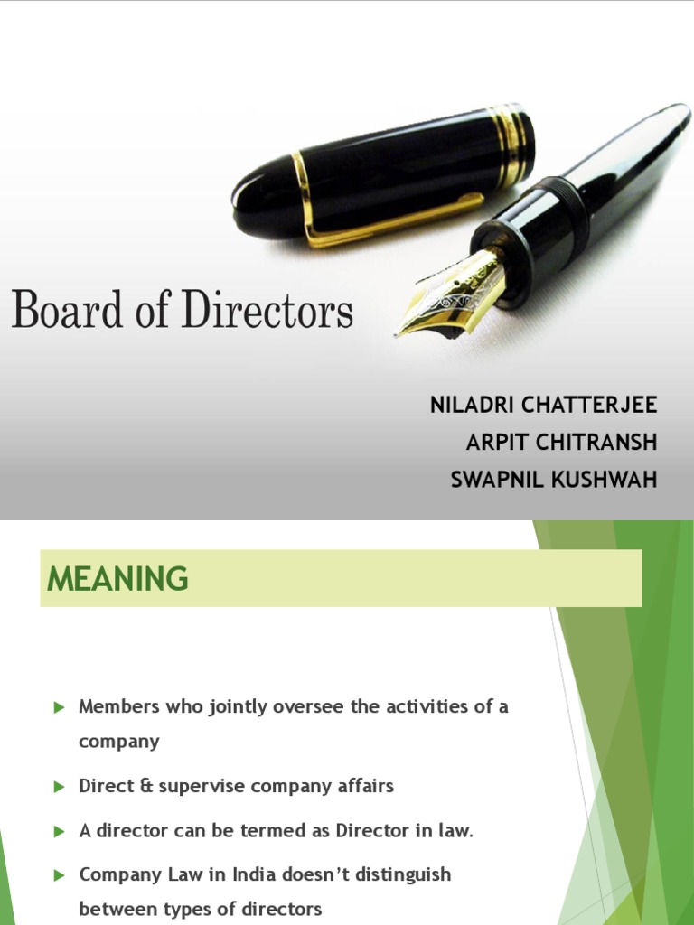Board of Directors | PDF | Board Of Directors | Corporate Governance