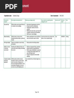 Lathe Machine Risk Assessment | PDF | Risk | Safety