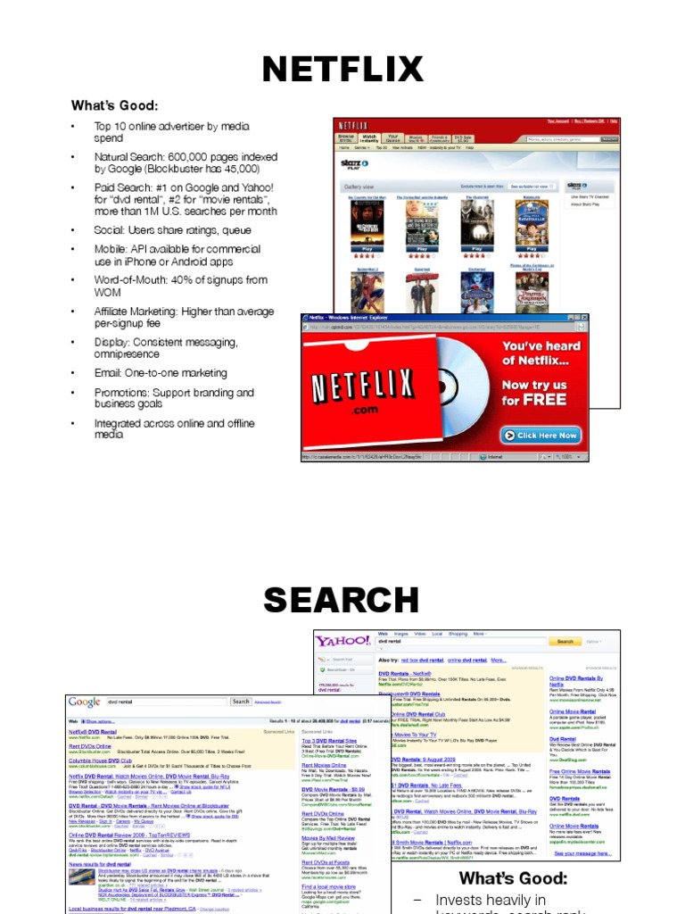 Netflix Signup Strategies and Insights | PDF | Online Advertising | Netflix