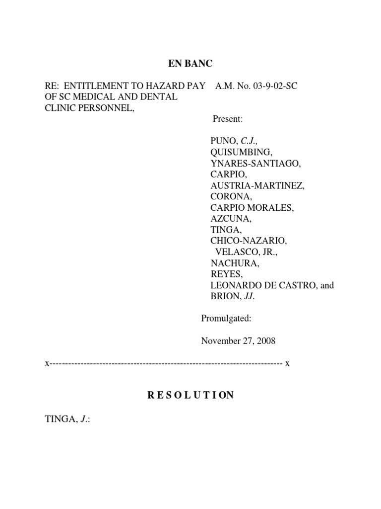 Hazard Pay Guidelines for Health Workers | PDF | Rulemaking | Salary