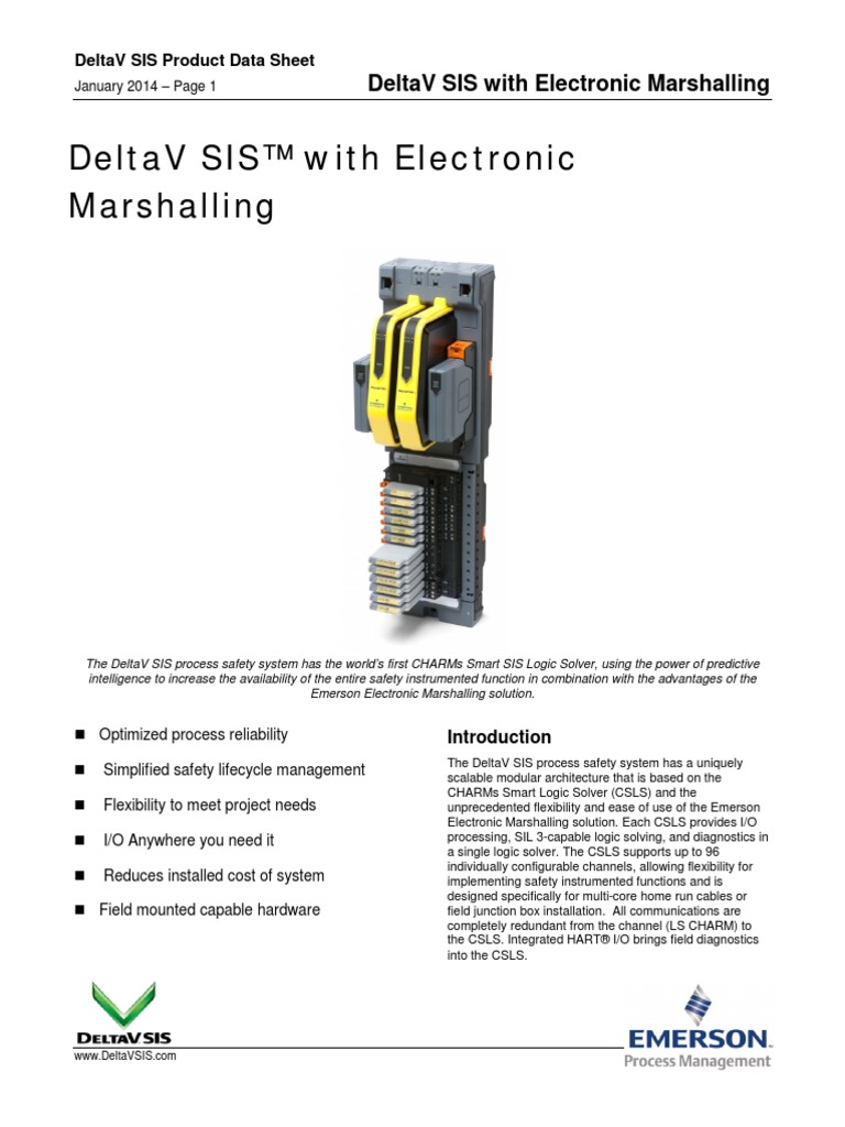 Pds Deltav Sis Csls | PDF | Electrical Connector | Relay