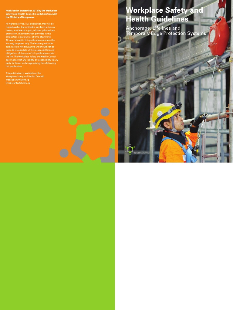 WSH Guidelines for Anchorage Systems | PDF | Rope | Anchor