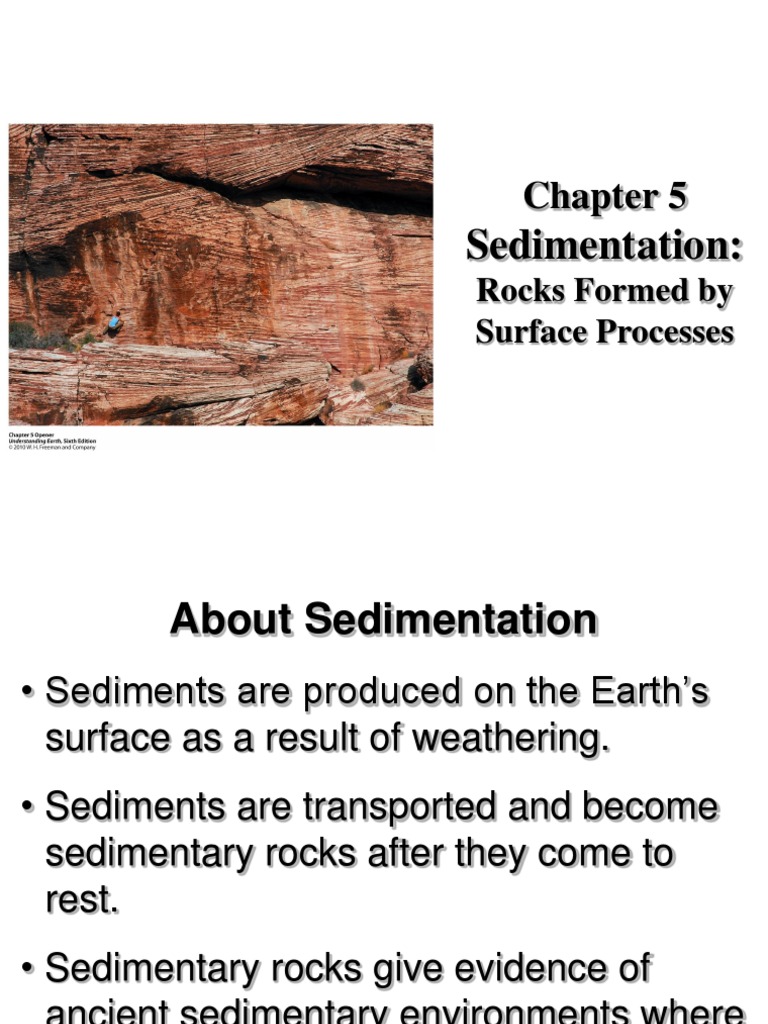 Chapter 5 Sedimentary Rocks | PDF | Sedimentary Rock | Rock (Geology)