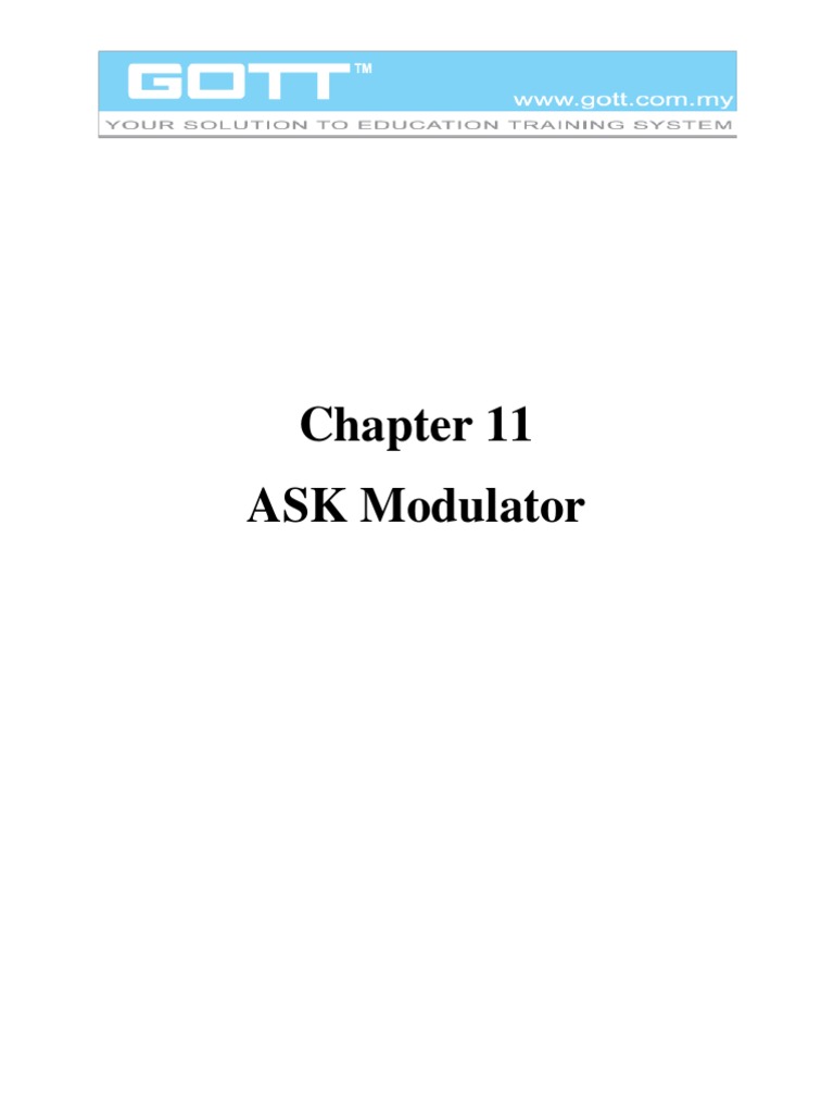 Understanding ASK Modulation Techniques | PDF | Modulation | Amplitude