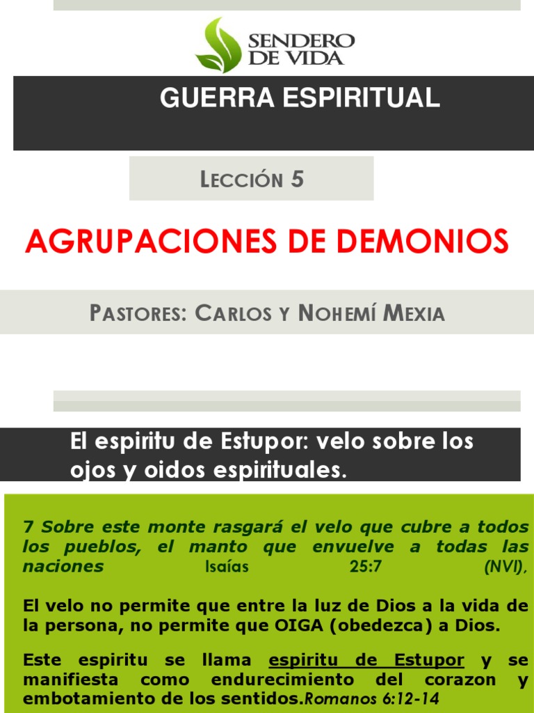 Lección 5 | PDF | Orgullo | Demonios