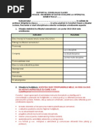 Tabele Elevi Excursie | PDF