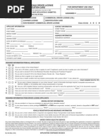 DL-14A Texas Driver's License Form | PDF | Driver's License | Selective ...