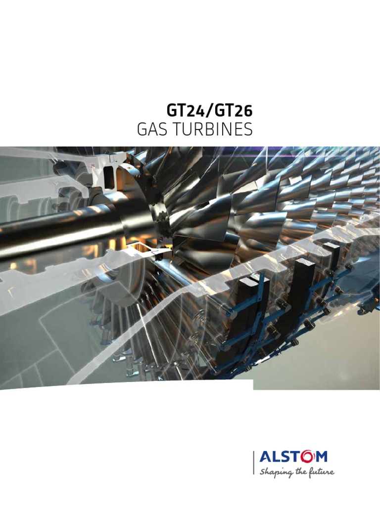 Turbina de Gas GT24 y GT26 Alstom | PDF | Gas Turbine | Combustion