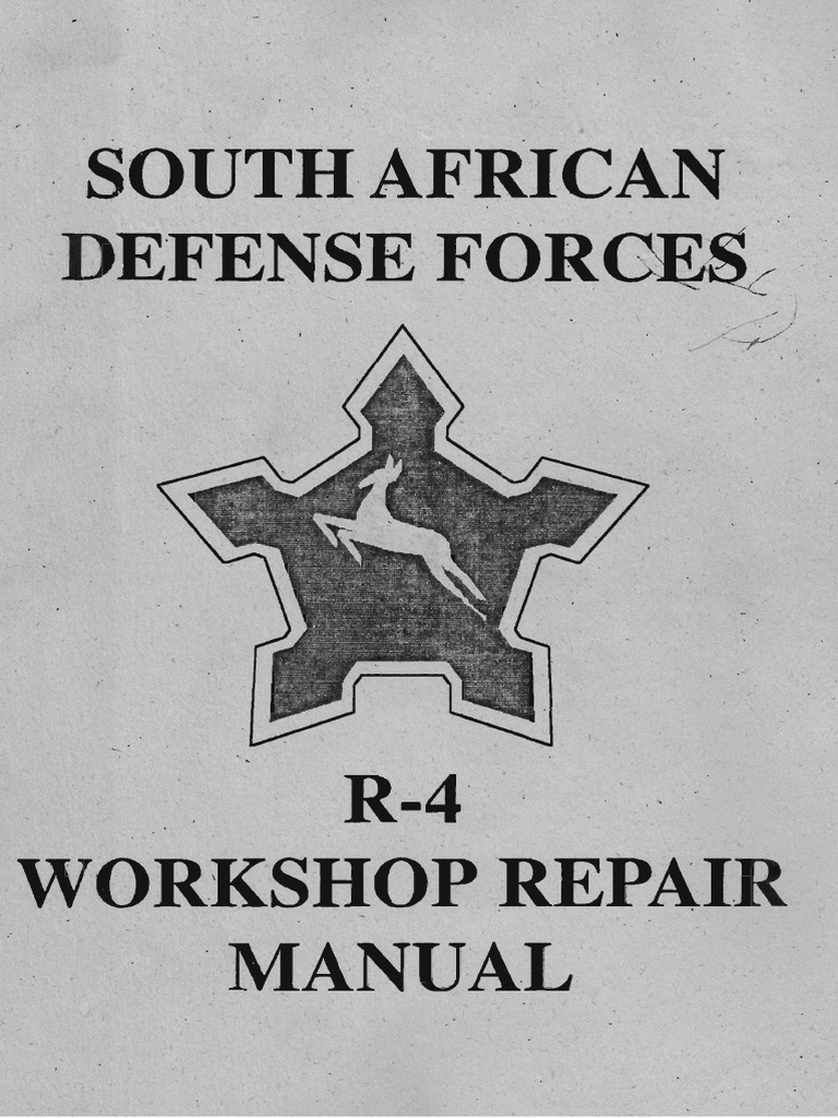 Galil R4 SADF Repair Manual | PDF