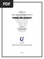 Primer On Strike, Picketing and Lockout | PDF | Strike Action | Collective Bargaining