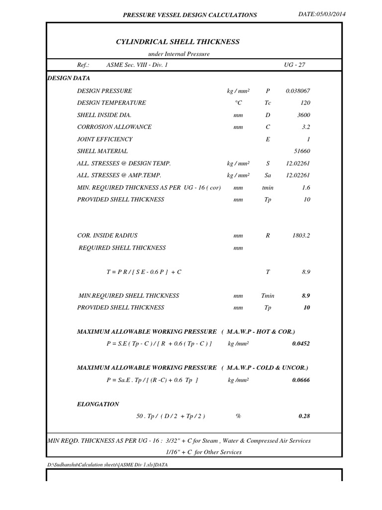 ASME Div 1 | PDF | Materials | Chemical Engineering