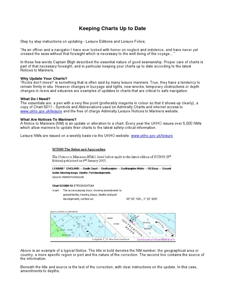 Updating Leisure Charts: A Guide | PDF | Printer (Computing) | Graphic ...