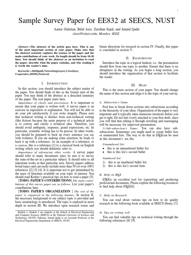 Sample Survey Report | PDF | Computing | Communication