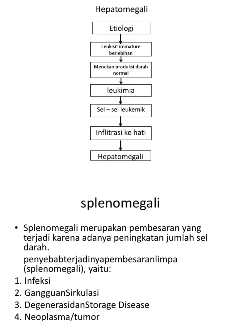 Hepatomegali & Splenomegali | PDF