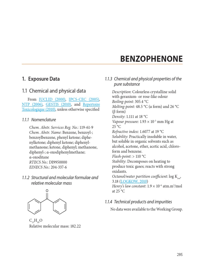 Benzophenone | PDF | Estrogen | Estradiol
