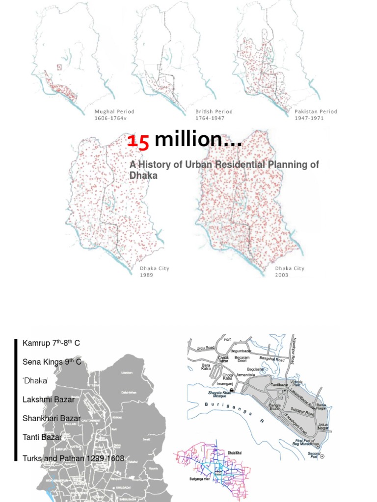 A History of Urban Residential Planning of Dhaka | PDF | Dhaka | World ...