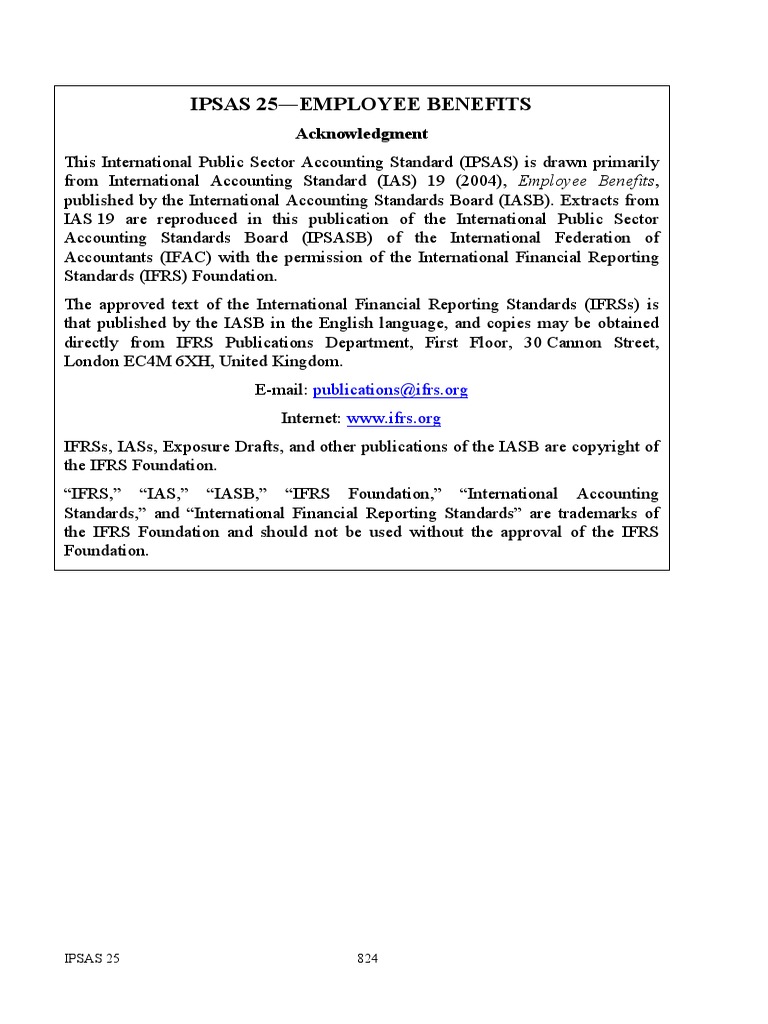 A34 Ipsas - 25 - 0 | PDF | Defined Benefit Pension Plan | Pension