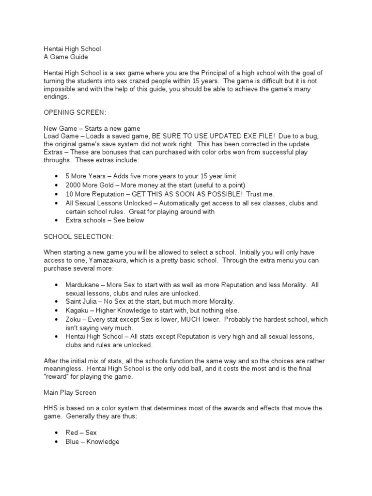 Game Guide | PDF | Lesson Plan | Communication