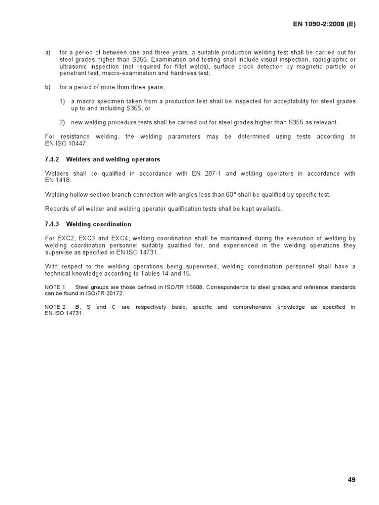 EN1090 Engtips | PDF | Structural Steel | Welding