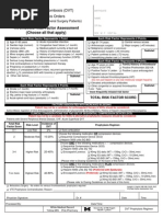 Autar DVT Risk Assessment Scale | PDF | Health Sciences | Diseases And ...