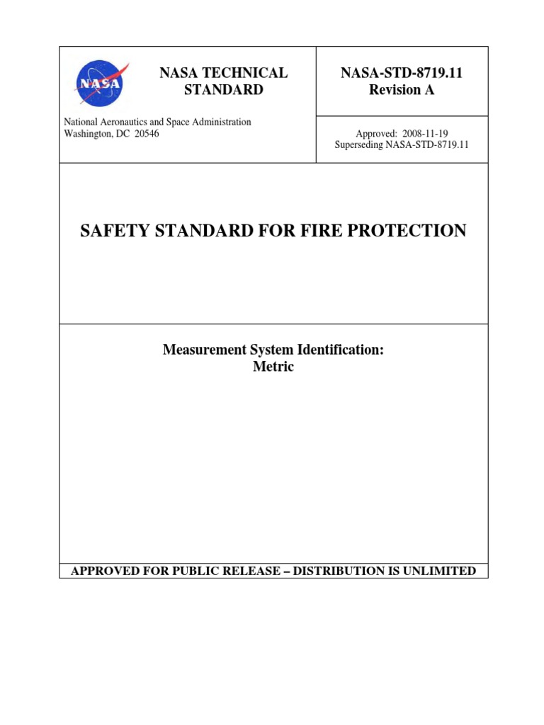 Safety Standard For Fire Protection | PDF